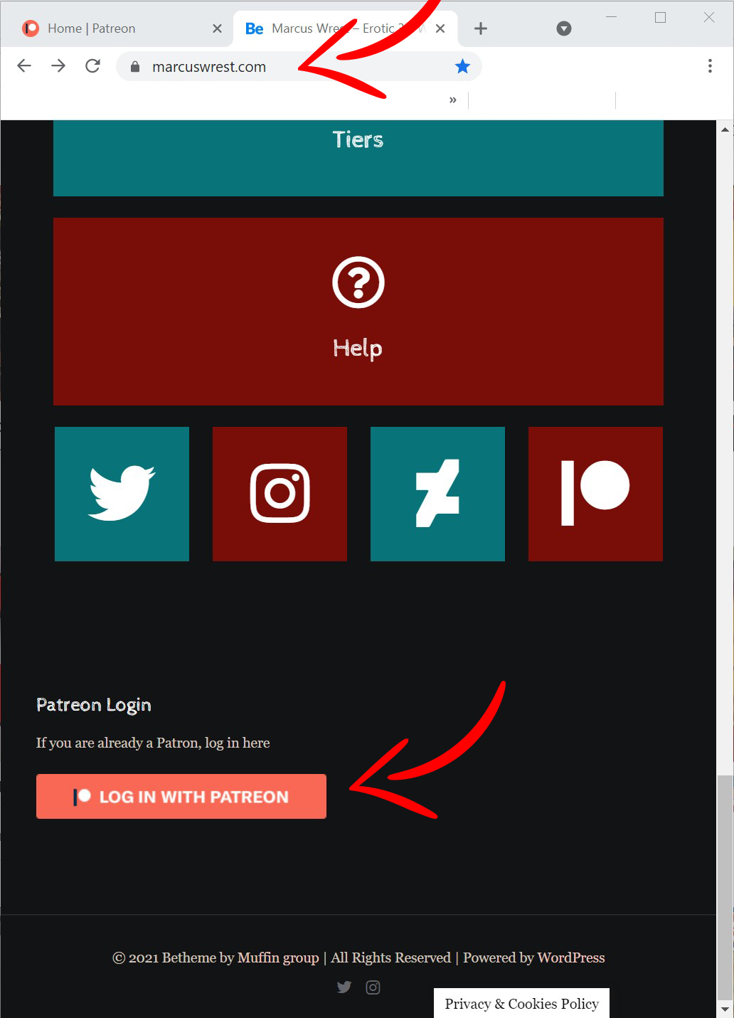 Logging In – Marcus Wrest